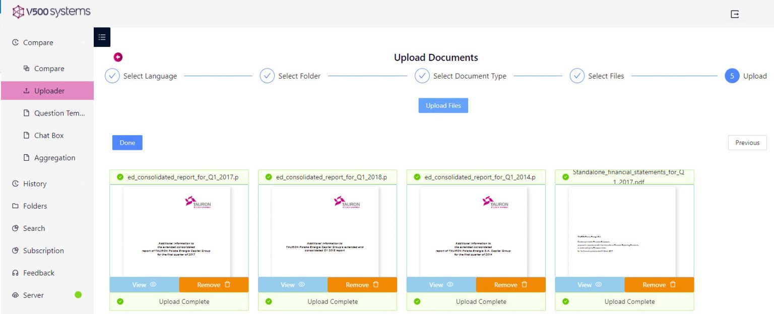 Efficient Q1 Financial Report Data Extraction with v500 Systems - v500 ...